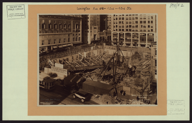 Manhattan: Lexington Avenue - 42nd Street - NYPL Digital Collections
