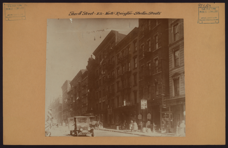 Manhattan: Sheriff Street - Rivington Street - NYPL Digital Collections