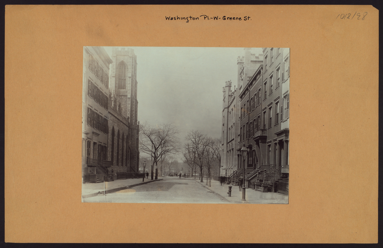 Manhattan: Washington Place - Greene Street - NYPL Digital Collections