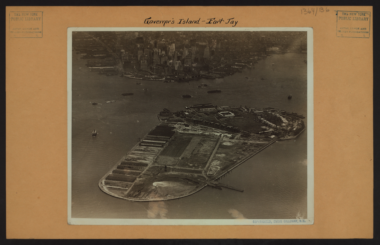 Islands - Governor's Island - Fort Jay. - NYPL Digital Collections