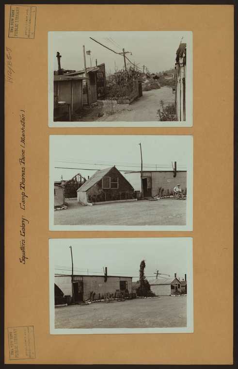 Squatters Colony - Camp Thomas Paine. - NYPL Digital Collections