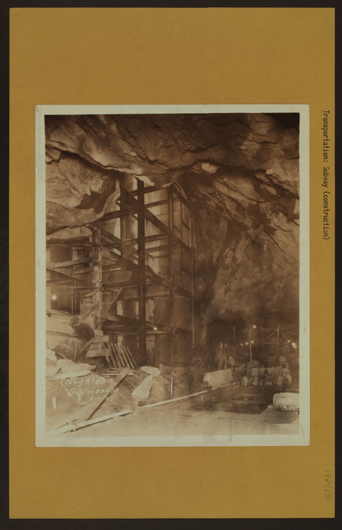Transportation - Subway construction. - NYPL Digital Collections