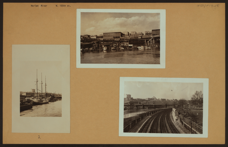 Harlem River - Manhattan - 155th Street (West). - NYPL Digital Collections