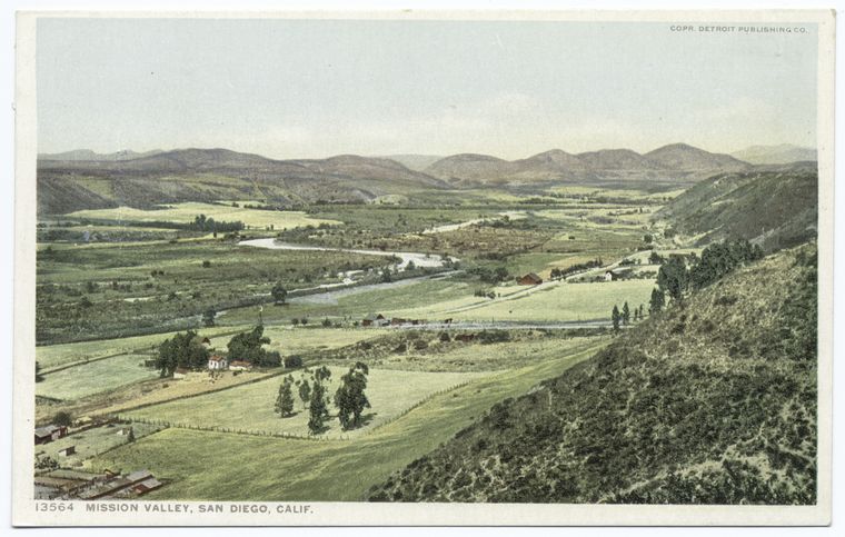 Mission Valley, San Diego, Calif. - NYPL Digital Collections