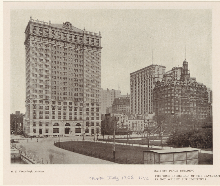 Battery Place Building - NYPL Digital Collections