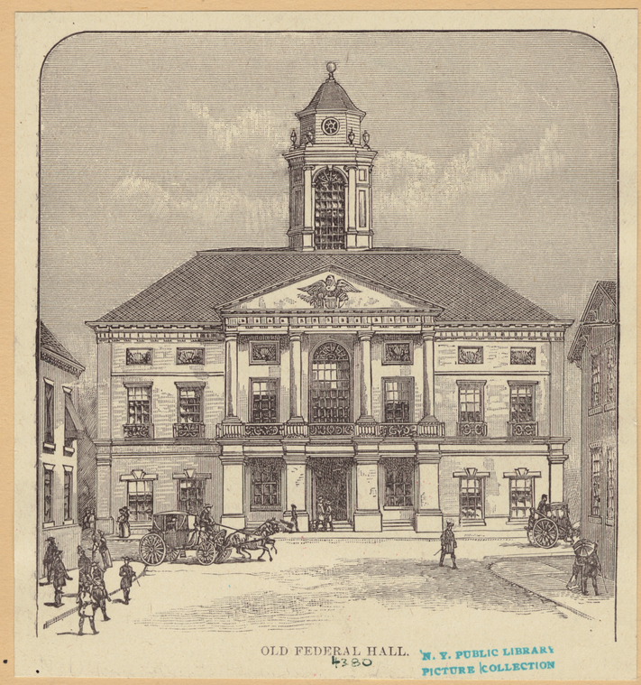 Old Federal Hall - NYPL Digital Collections