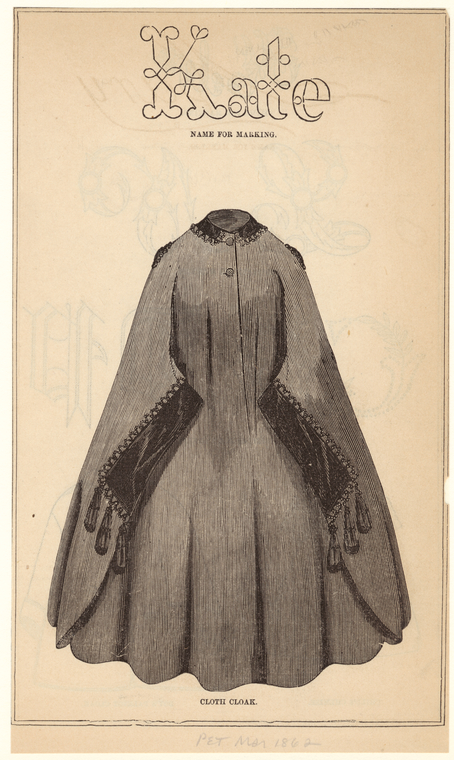 Cloth cloak - NYPL Digital Collections