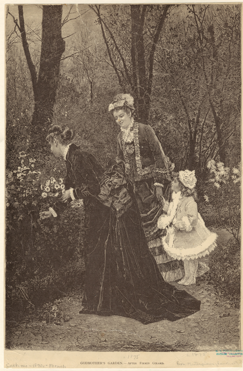 Godmother's garden - NYPL Digital Collections