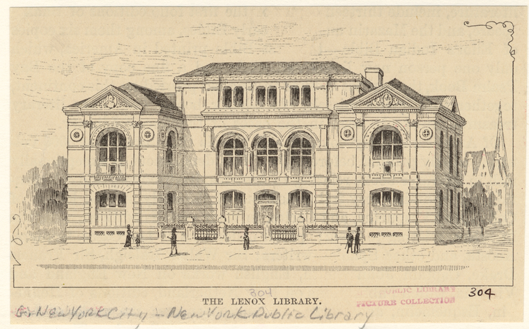 The Lenox Library - NYPL Digital Collections