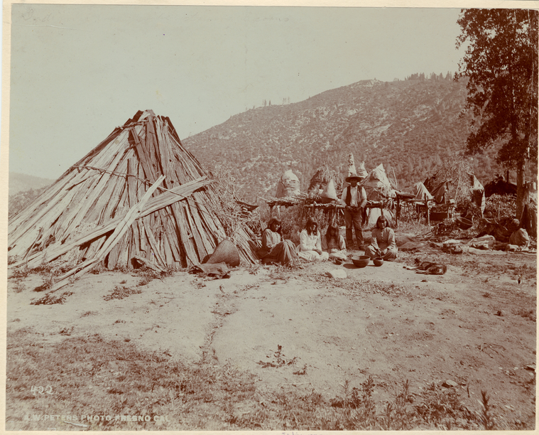 Indian camp - NYPL Digital Collections