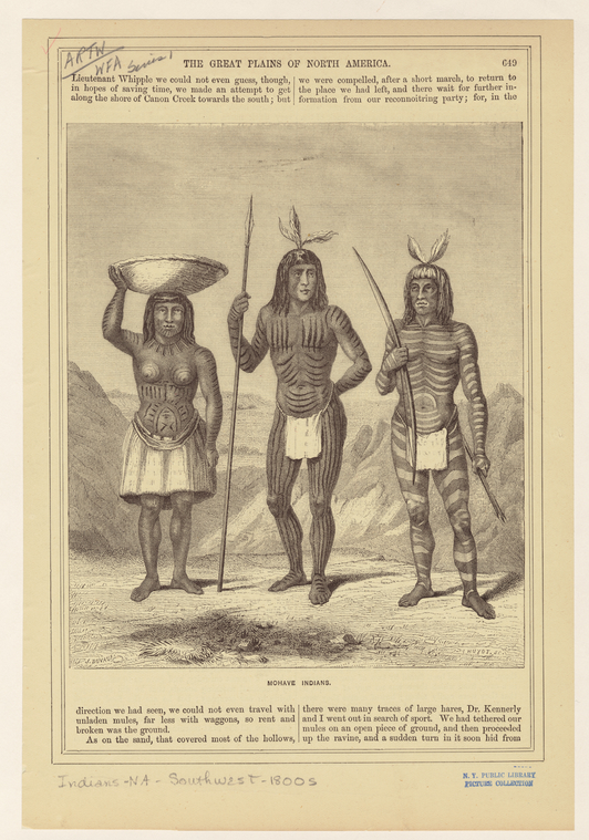 Mohave Indians - NYPL Digital Collections