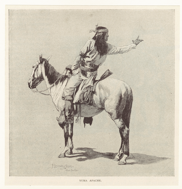 Yuma Apache - NYPL Digital Collections