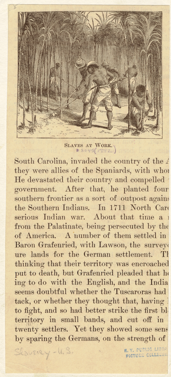 Slaves at work - NYPL Digital Collections
