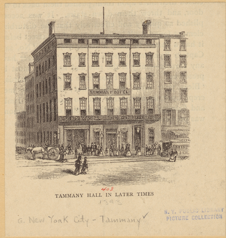 Tammany Hall Today