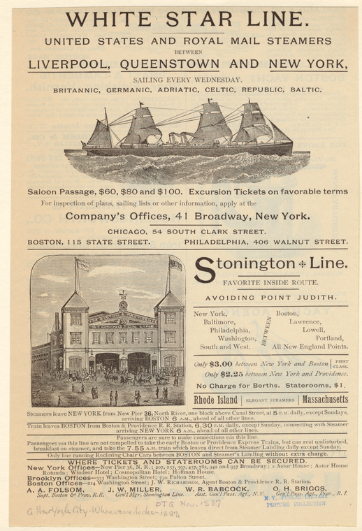 White Star Line - NYPL Digital Collections