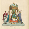 Paper doll fashions based on 14th century French women's wear - NYPL ...