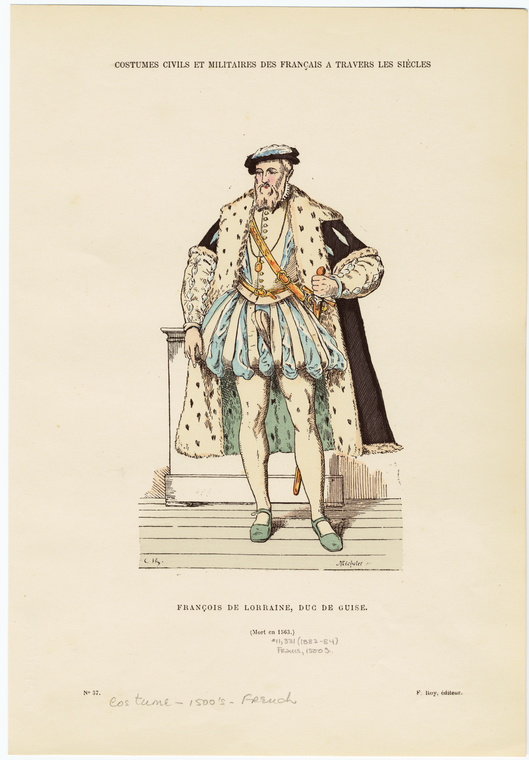 François de Lorraine, duc de Guise - NYPL Digital Collections