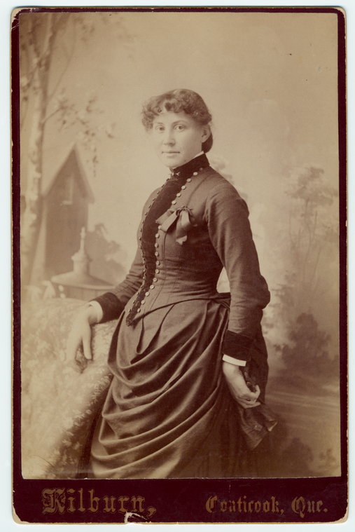 Canadian woman, Quebec, ca. 1880s - NYPL Digital Collections