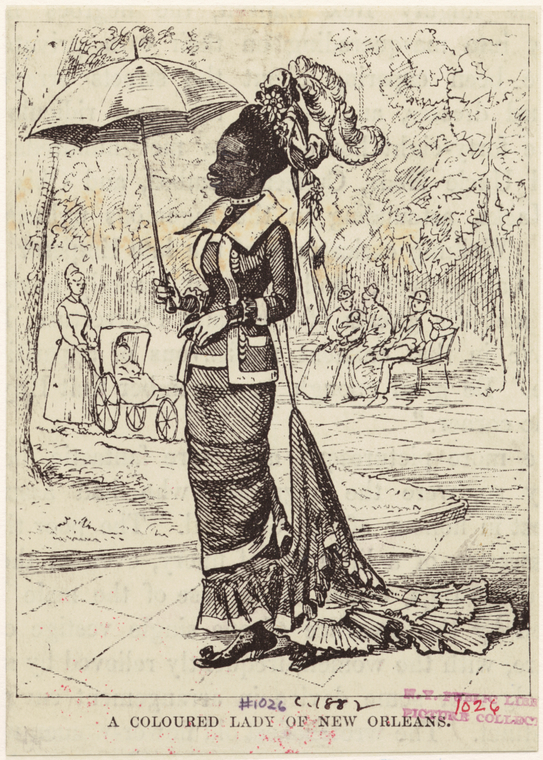 A coloured lady of New Orleans - NYPL Digital Collections