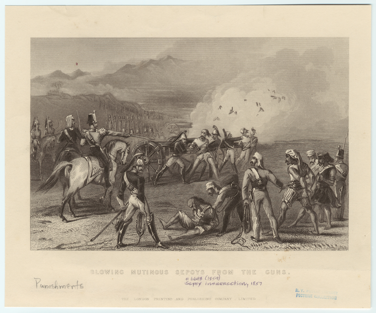 Sepoy Rebellion Executions