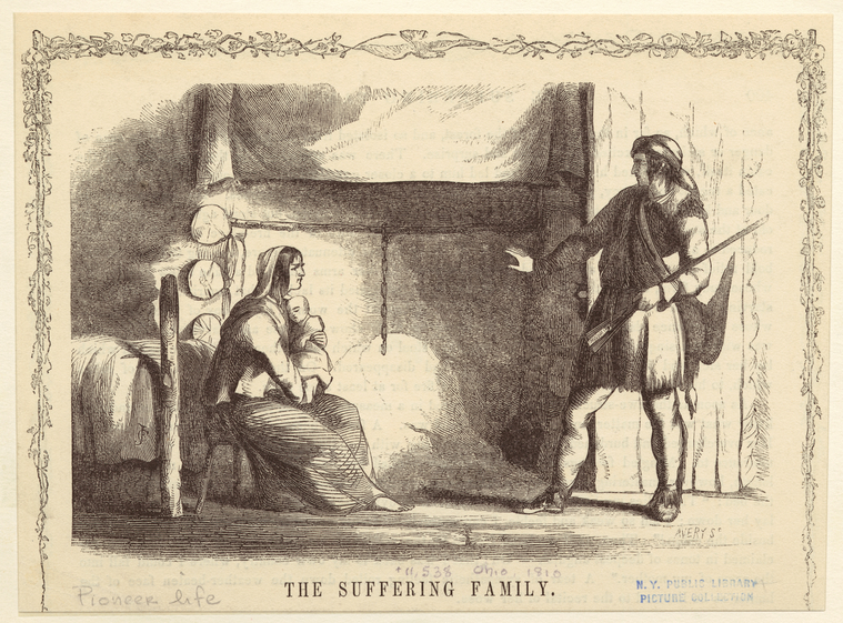 The suffering family - NYPL Digital Collections