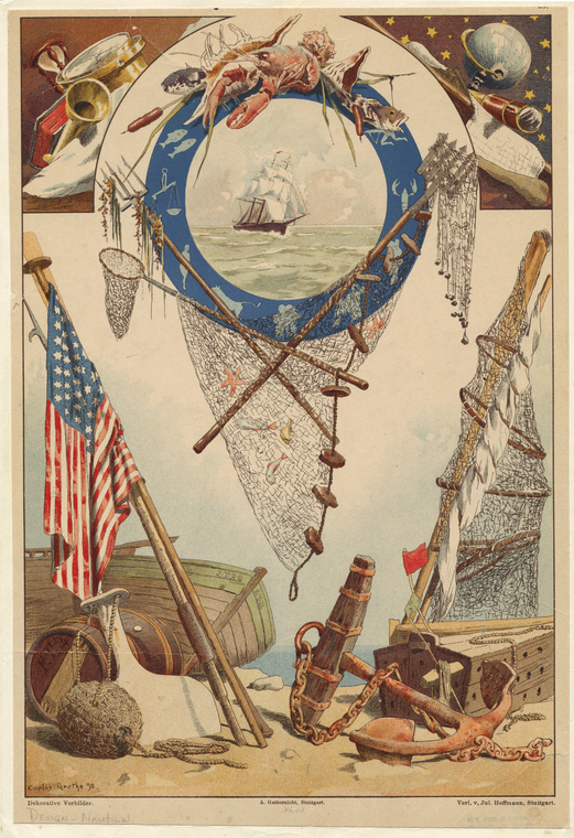 Nautical design - NYPL Digital Collections