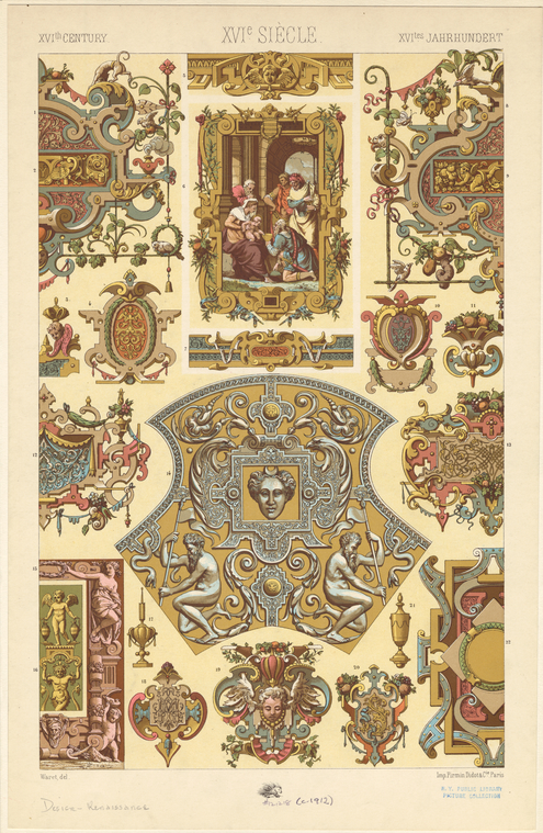 Renaissance art with Christian and classical imagery - NYPL Digital ...
