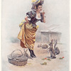 Rabbit looking over its shoulder - NYPL Digital Collections