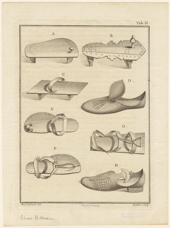 Arabian shoes - NYPL Digital Collections