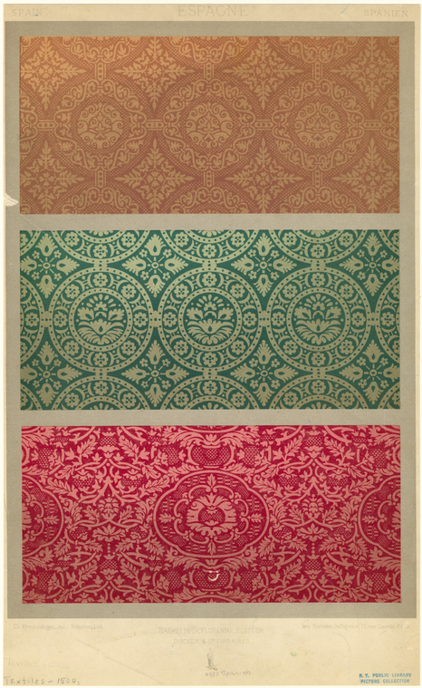 Spanish Floral Pattern