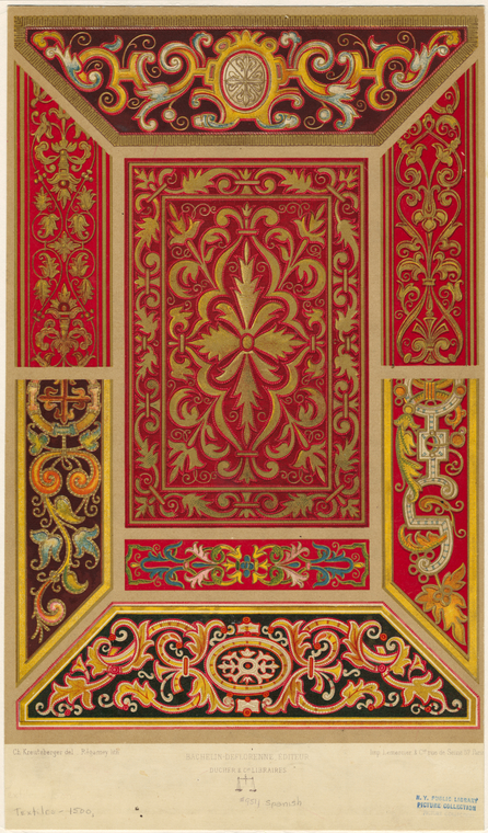 Spanish Floral Pattern