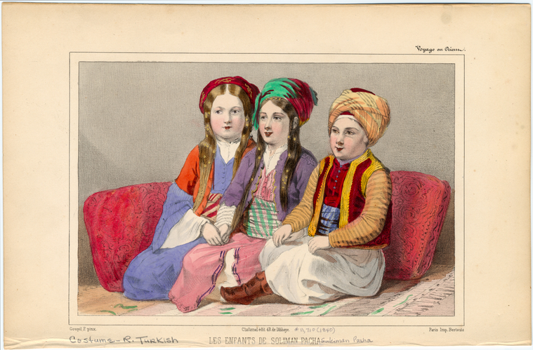 Les infants de Soliman Pasha - NYPL Digital Collections