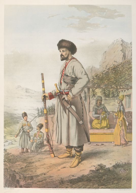 Circassian Warrior - NYPL Digital Collections
