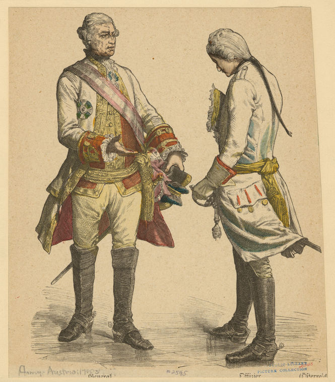 Austrian general and officer - NYPL Digital Collections