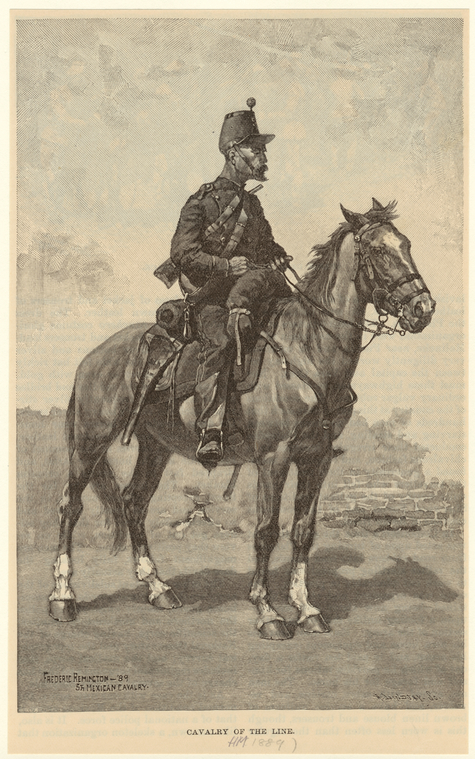 Cavalry of the line - NYPL Digital Collections