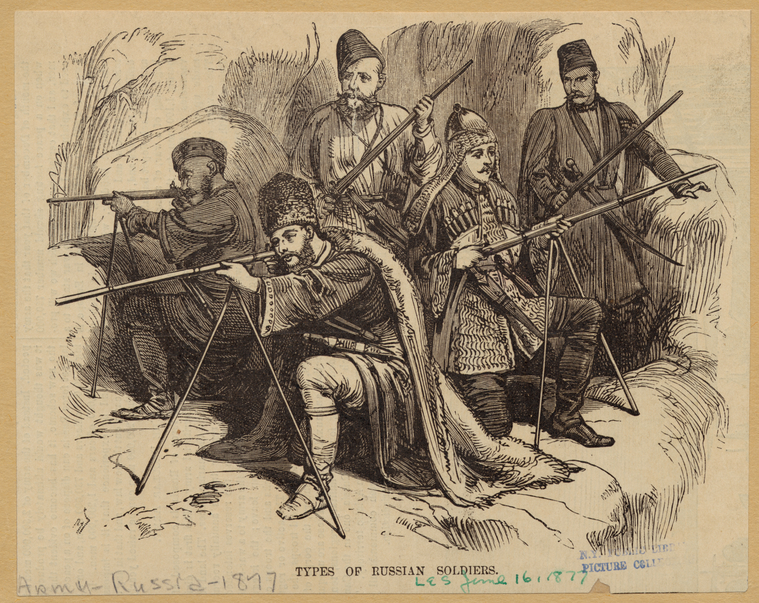 Digital Collections - Types of Russian soldiers