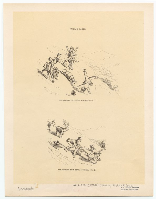 The accident that befel Robinson - NYPL Digital Collections