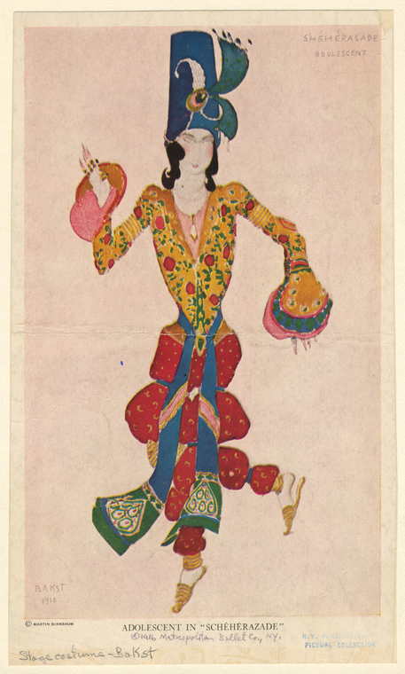 Scheherazade Ballet Costumes