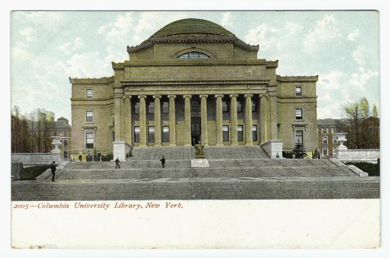 Columbia University Library, New York - NYPL Digital Collections