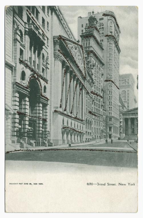 Broad Street, New York - NYPL Digital Collections