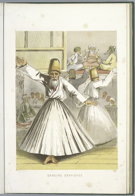 Dancing Dervishes - NYPL Digital Collections