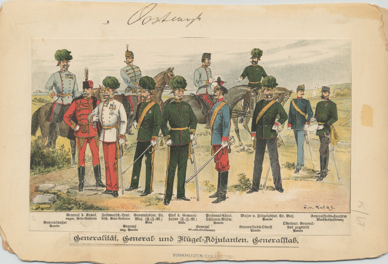 Generalität, General und Flügel Adjutanten, Generalstab - NYPL Digital ...