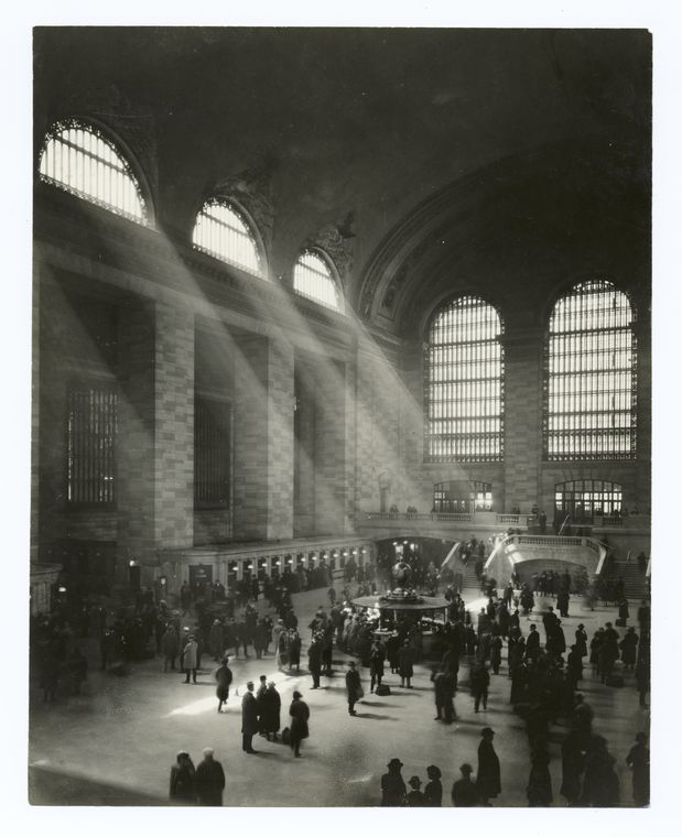 The Concourse, Grand Central Station, New York - NYPL Digital Collections
