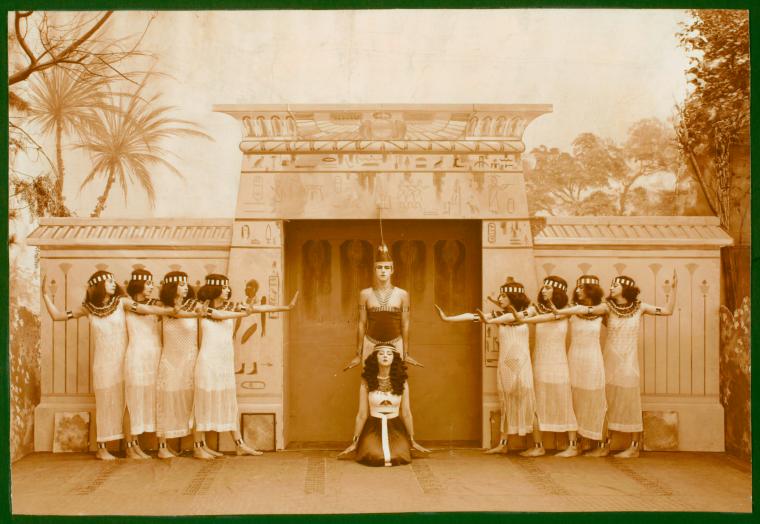 Shawn's Egyptian ballet with the first group ever called Denishawn ...