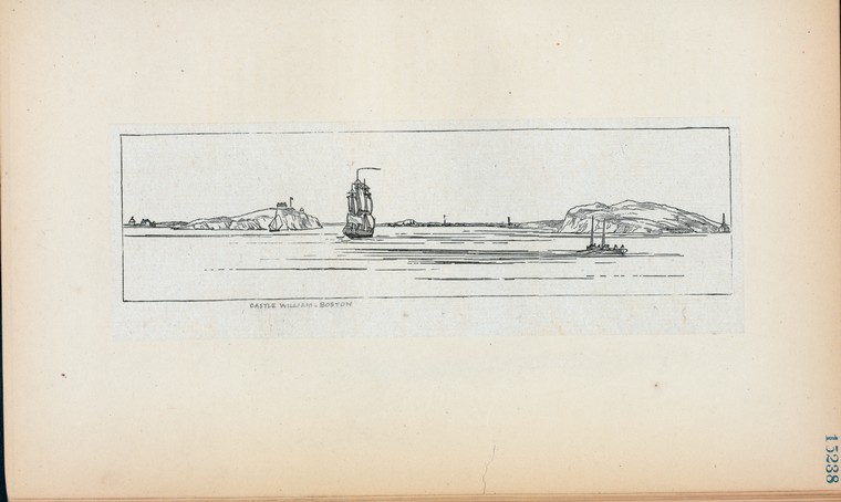 Castle William, Boston. - NYPL Digital Collections