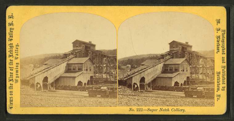 Sugar Notch colliery. - NYPL Digital Collections
