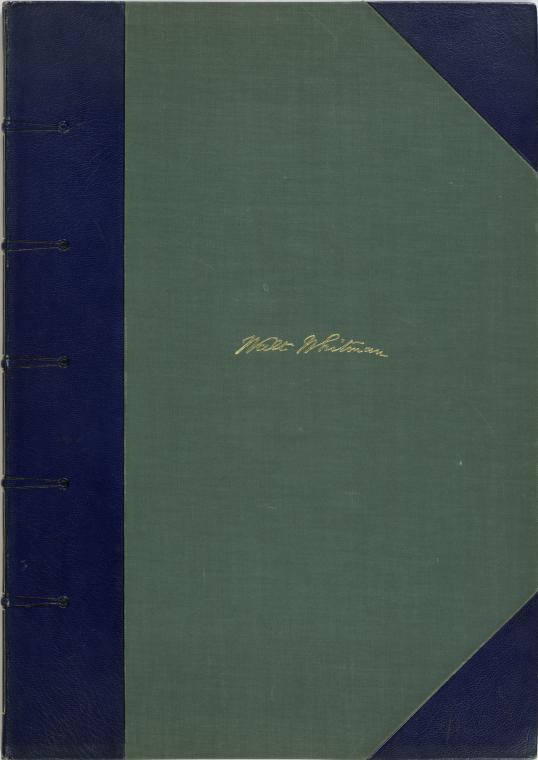 Custom binding, front cover Volume III - NYPL Digital Collections