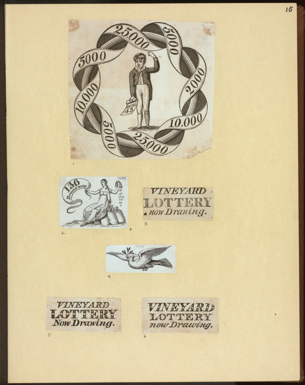 Lottery advertisements. - NYPL Digital Collections