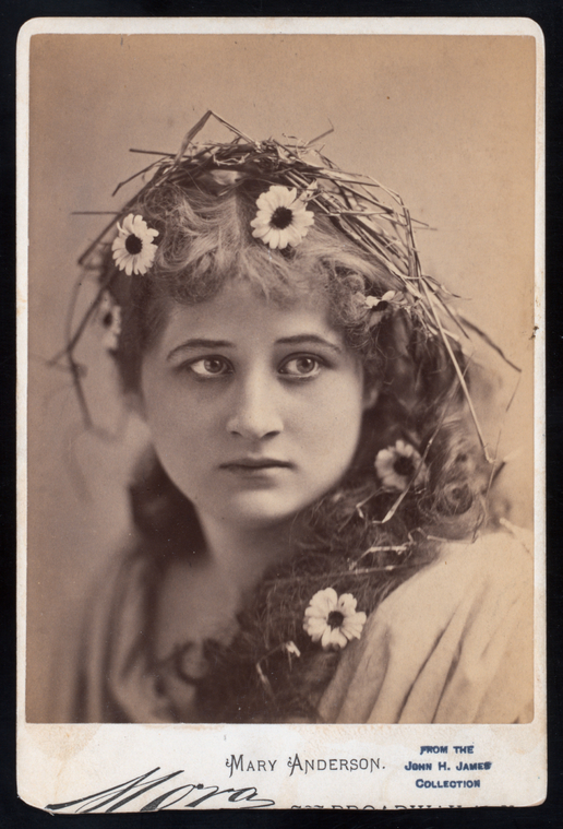 Hamlet, Mary Anderson - NYPL Digital Collections