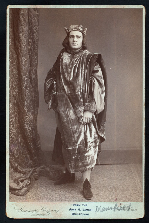 Richard Mansfield as King Richard III - NYPL Digital Collections